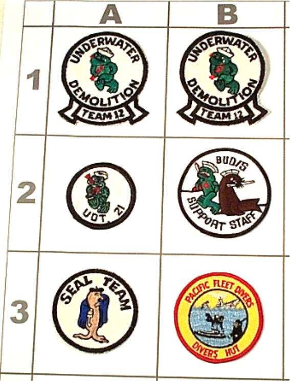 UDT/SEAL insignia - NAVY, COAST GUARD AND OTHER SEA SERVICES PATCHES ...