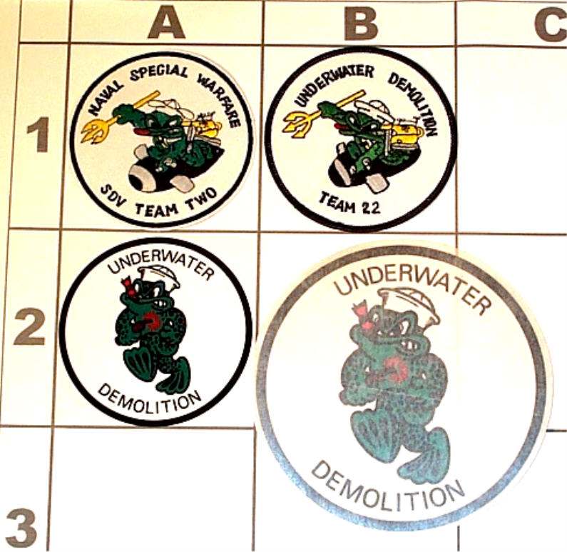 UDT/SEAL insignia - NAVY, COAST GUARD AND OTHER SEA SERVICES PATCHES ...