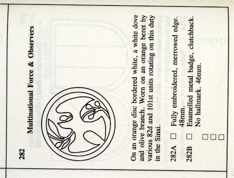 Multinational Force and Observers uniform - CAMOUFLAGE UNIFORMS - U.S ...