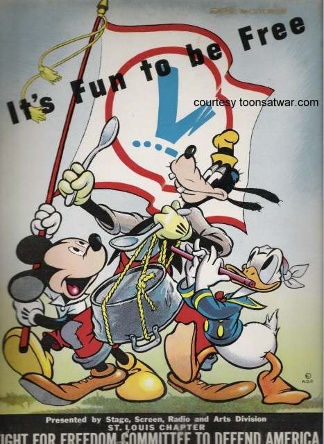 It's Fun to be Free - WALT DISNEY GOES TO WAR - U.S. Militaria Forum