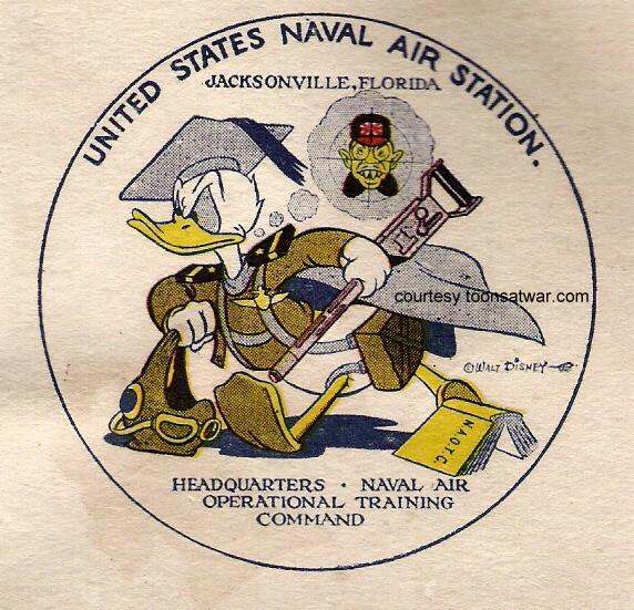 Naval Air Operational Training Command, Jacksonville - WALT DISNEY GOES ...