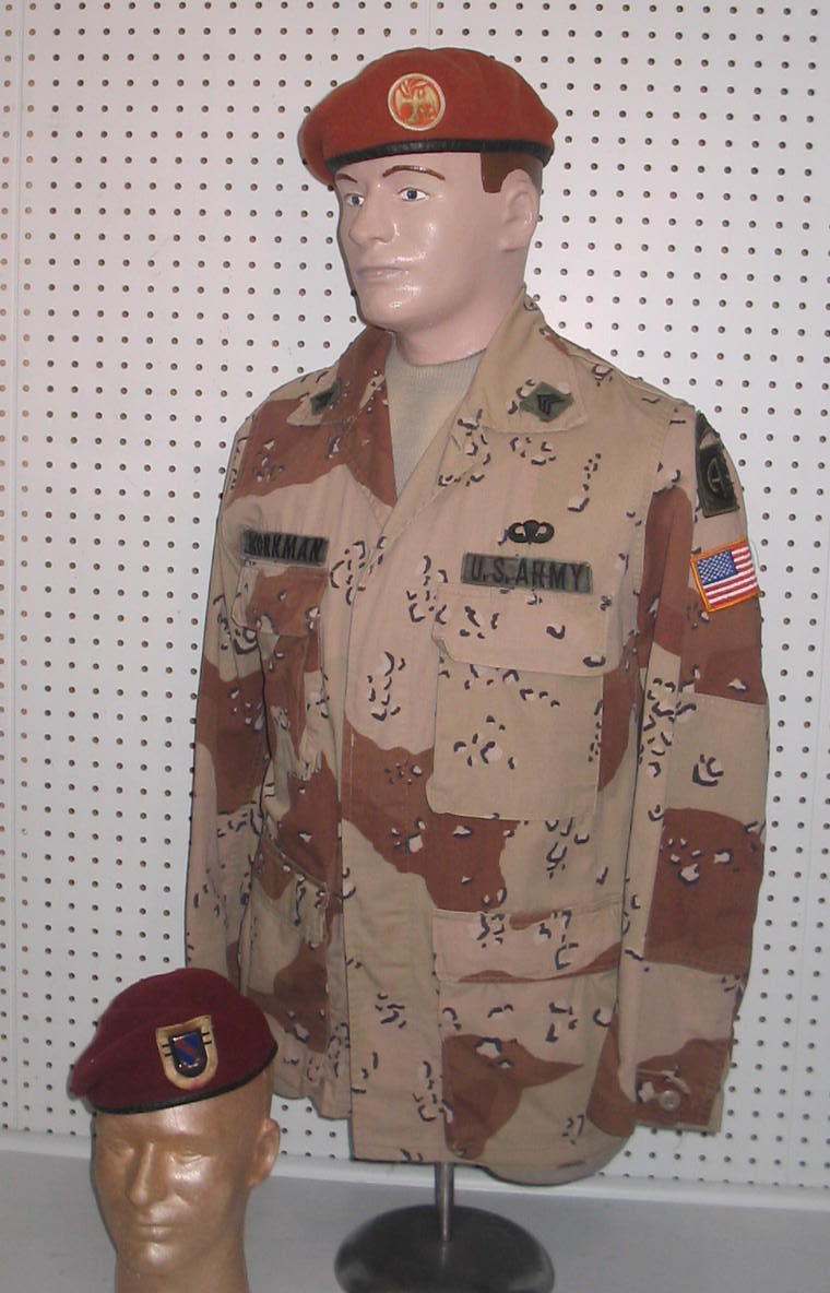 Multinational Force and Observers uniform - CAMOUFLAGE UNIFORMS - U.S ...