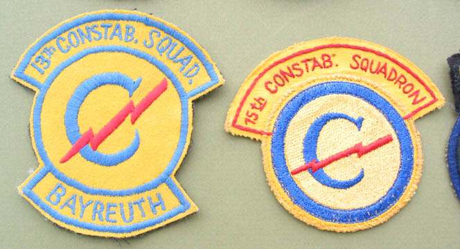 More Constabulary patches - ARMY AND USAAF - U.S. Militaria Forum