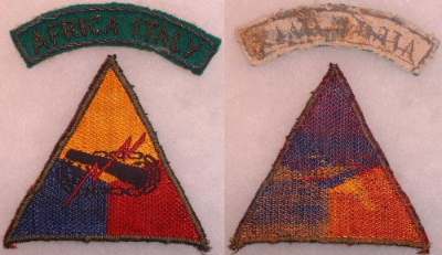 WWII Italian Woven Patches - ARMY AND USAAF - U.S. Militaria Forum