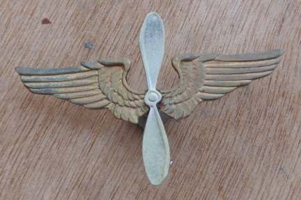 Aviation cadet hat badge - WING BADGES - U.S. Militaria Forum
