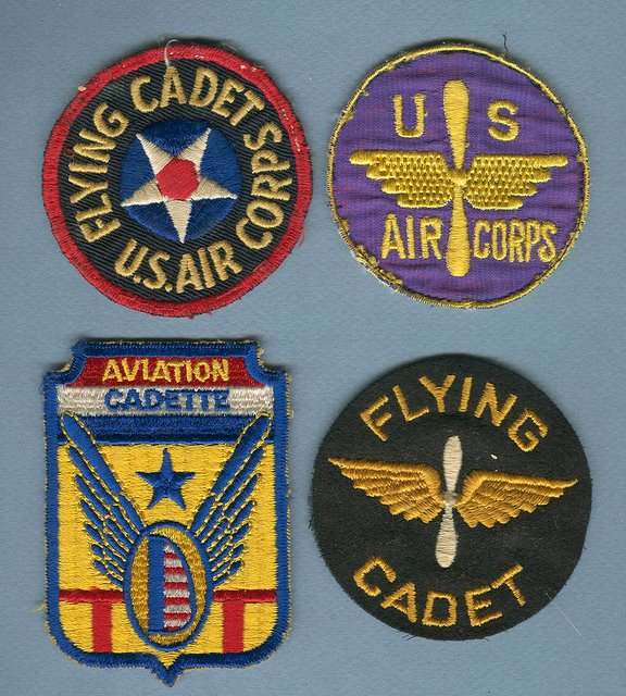 AAC cadet, instructor and base patches - ARMY AND USAAF - U.S ...