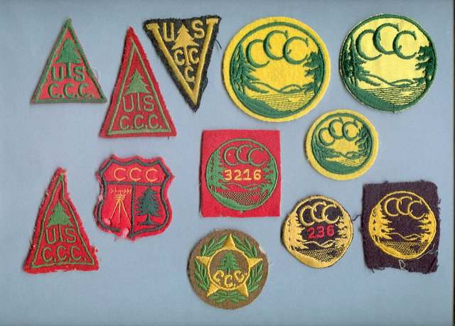 Civilian Conservation Corps Patches Insignia - MISCELLANEOUS / OTHER ...