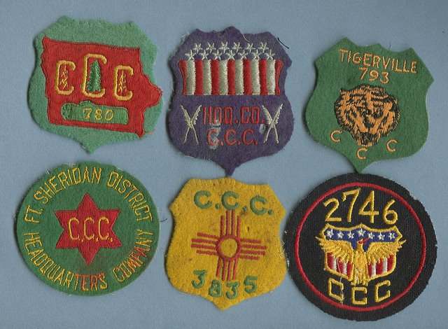 Civilian Conservation Corps Patches Insignia - MISCELLANEOUS / OTHER ...