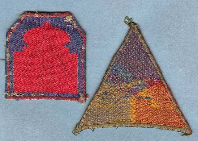 Italian made Armoured triangle for Bro Jim - ARMY AND USAAF - U.S ...