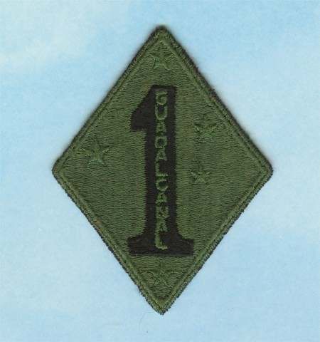 1st marine division patch - MARINES - U.S. Militaria Forum
