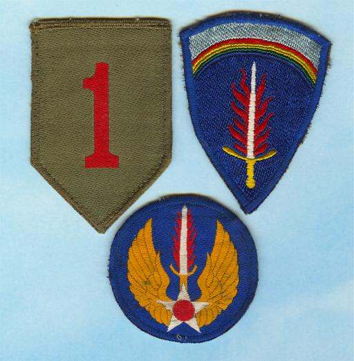 WWII Italian Woven Patches - ARMY AND USAAF - U.S. Militaria Forum