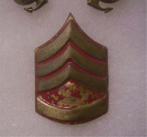 Unusual 1st Sergeant's Rank Pin - ARMY (INCLUDING USAAC/AAF) - U.S ...