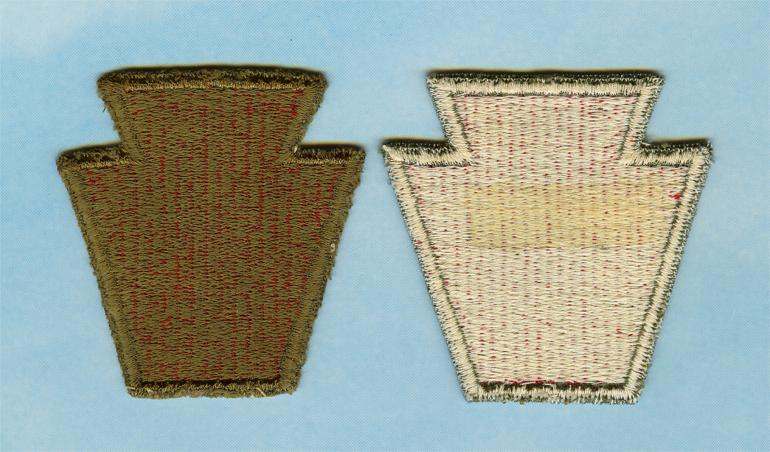 28th Division variations - ARMY AND USAAF - U.S. Militaria Forum