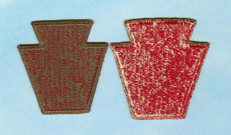 28th Division variations - ARMY AND USAAF - U.S. Militaria Forum