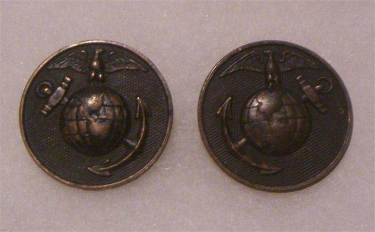 WW1 EGA Collar Discs - MARINE CORPS EGA DISCUSSION - U.S. Militaria Forum