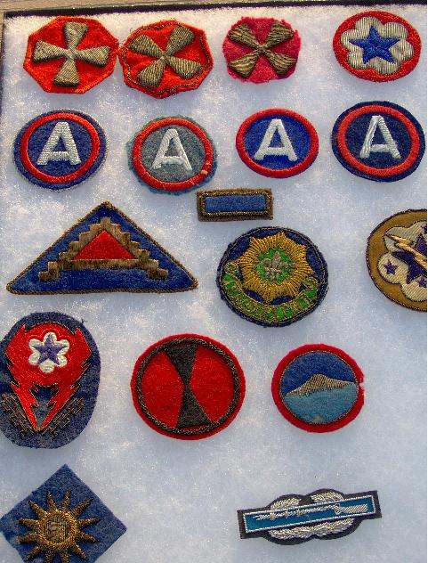 Bullion Patch Collection - ARMY AND USAAF - U.S. Militaria Forum