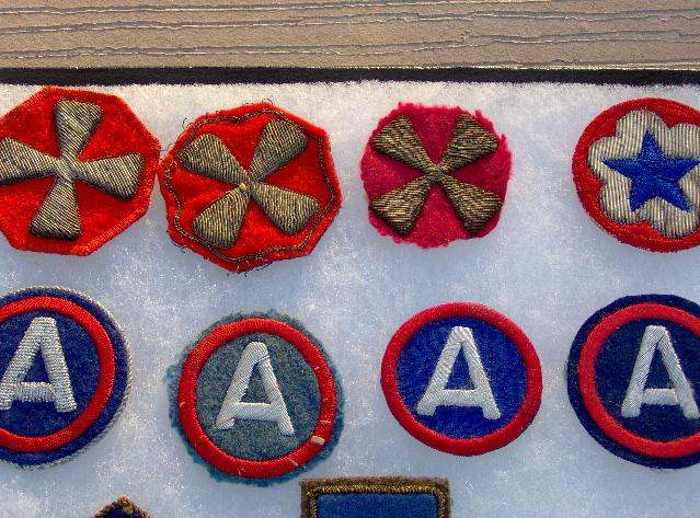 Bullion Patch Collection - ARMY AND USAAF - U.S. Militaria Forum
