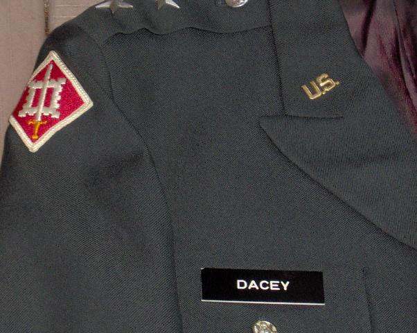 Major General Robert J. Dacey Uniform and Paperwork - GROUPINGS PAGE ...