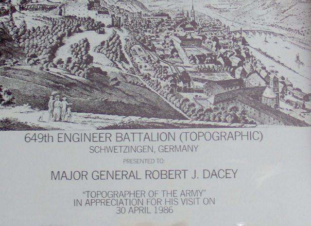 Major General Robert J. Dacey Uniform and Paperwork - GROUPINGS PAGE ...