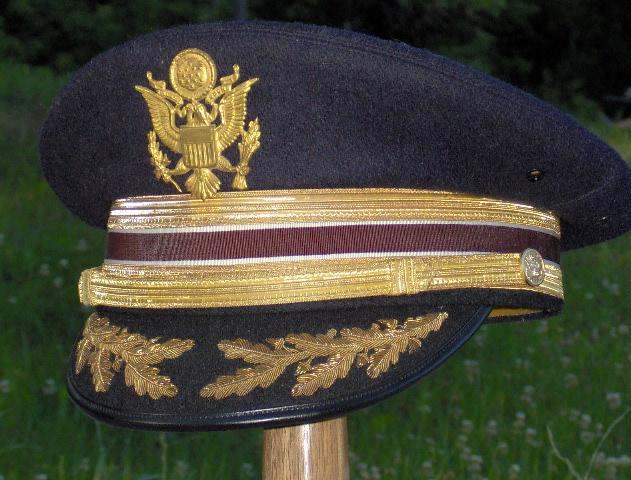 Field Grade Officer Dress Blue Cap--Made in Taiwan! - UNIFORMS - U.S ...