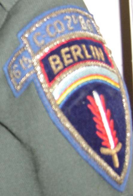 Berlin Brigade or Berlin Related Insignia - Page 2 - ARMY AND USAAF - U ...