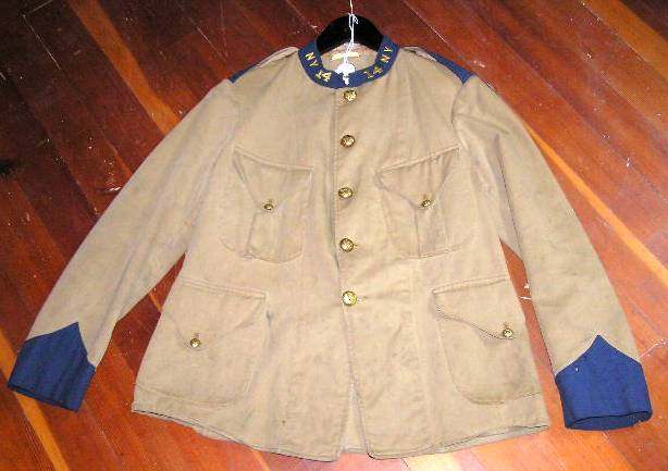 m1898 Officer's Khaki 14th Brooklyn Regiment - UNIFORMS - U.S ...